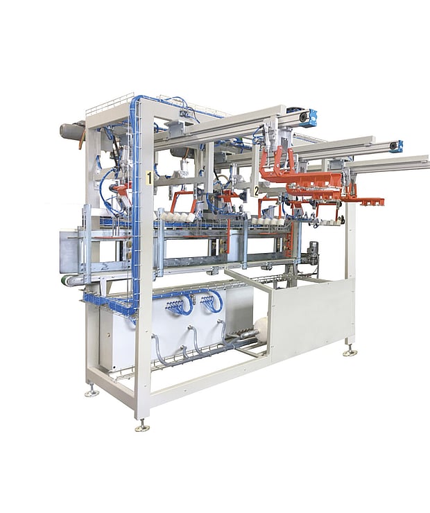 Automatic bag applicator | Sack filling equipment | Mondi Group