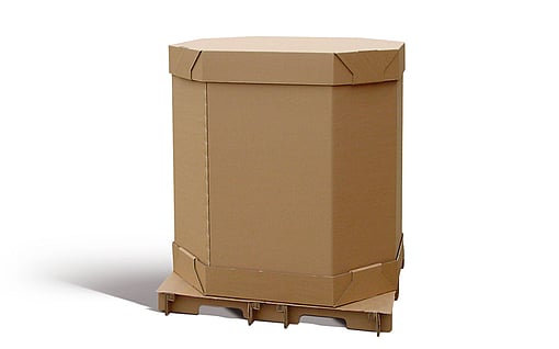 Octabin | Cardboard Boxes for Heavy Goods | Mondi